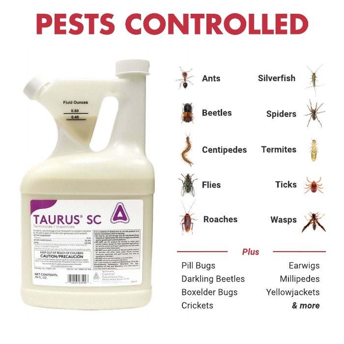 Taurus SC Insecticide & Termiticide | Termidor Alternative 9.1% Fipronil