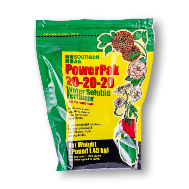 Powerpak Water Soluble Fertilizer 20-20-20
